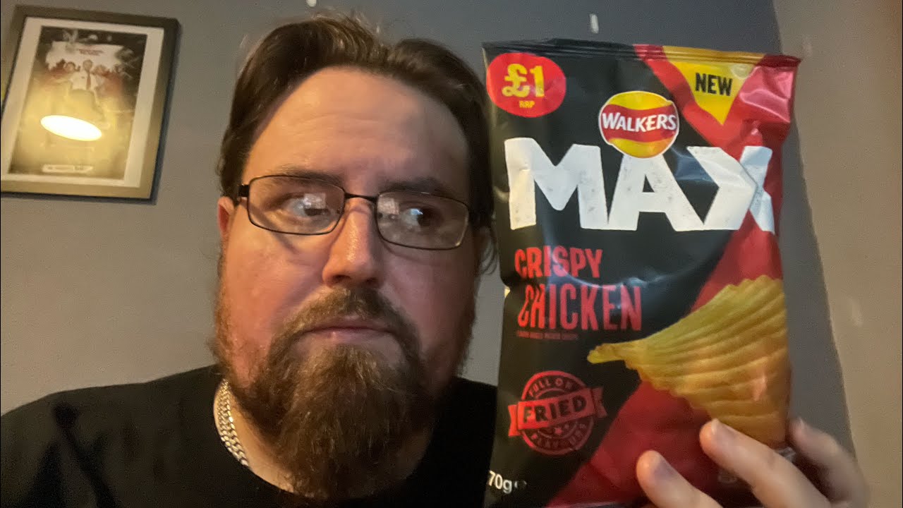 NEW Walkers Max Crispy Chicken Flavour - YouTube
