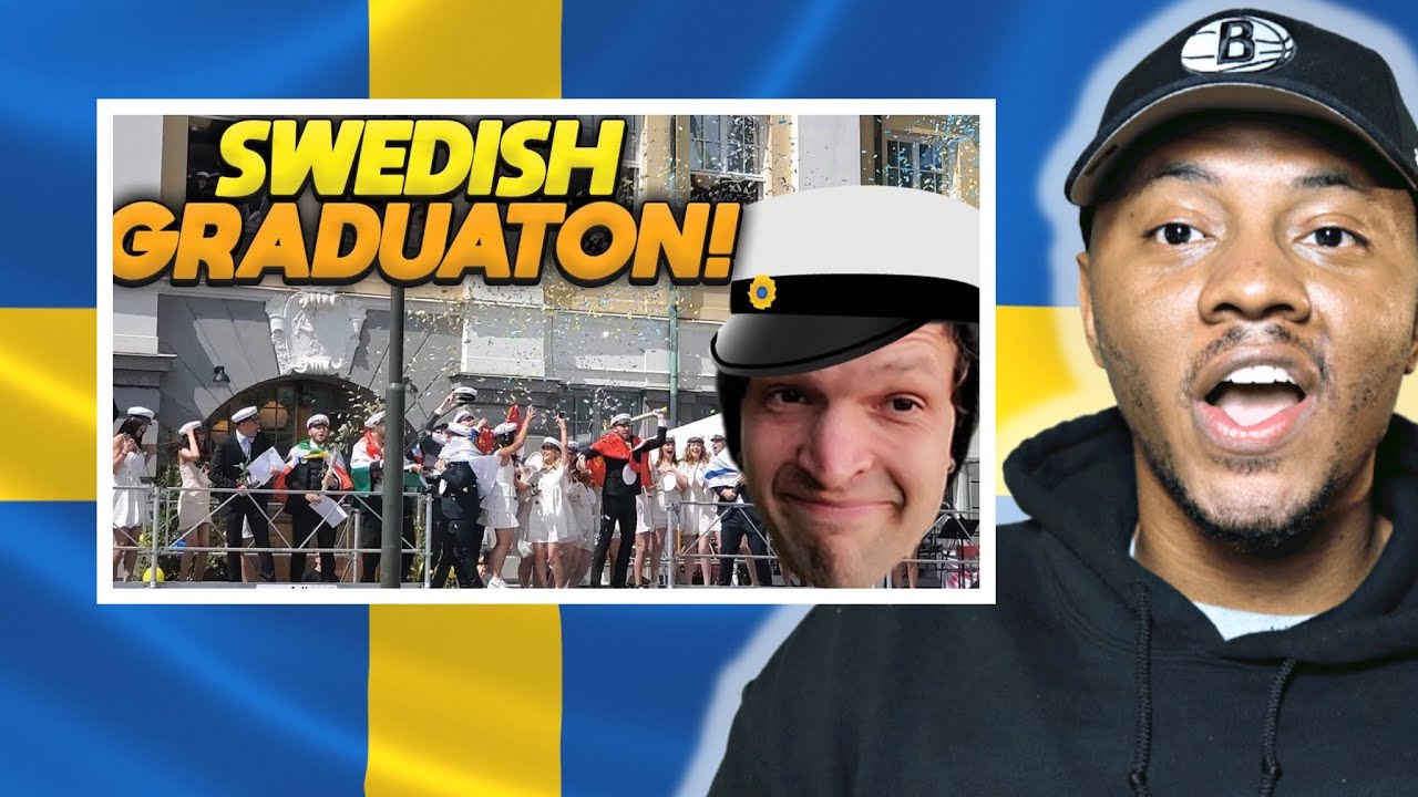 AMERICAN REACTS To Graduation in Sweden is CRAZY! - YouTube