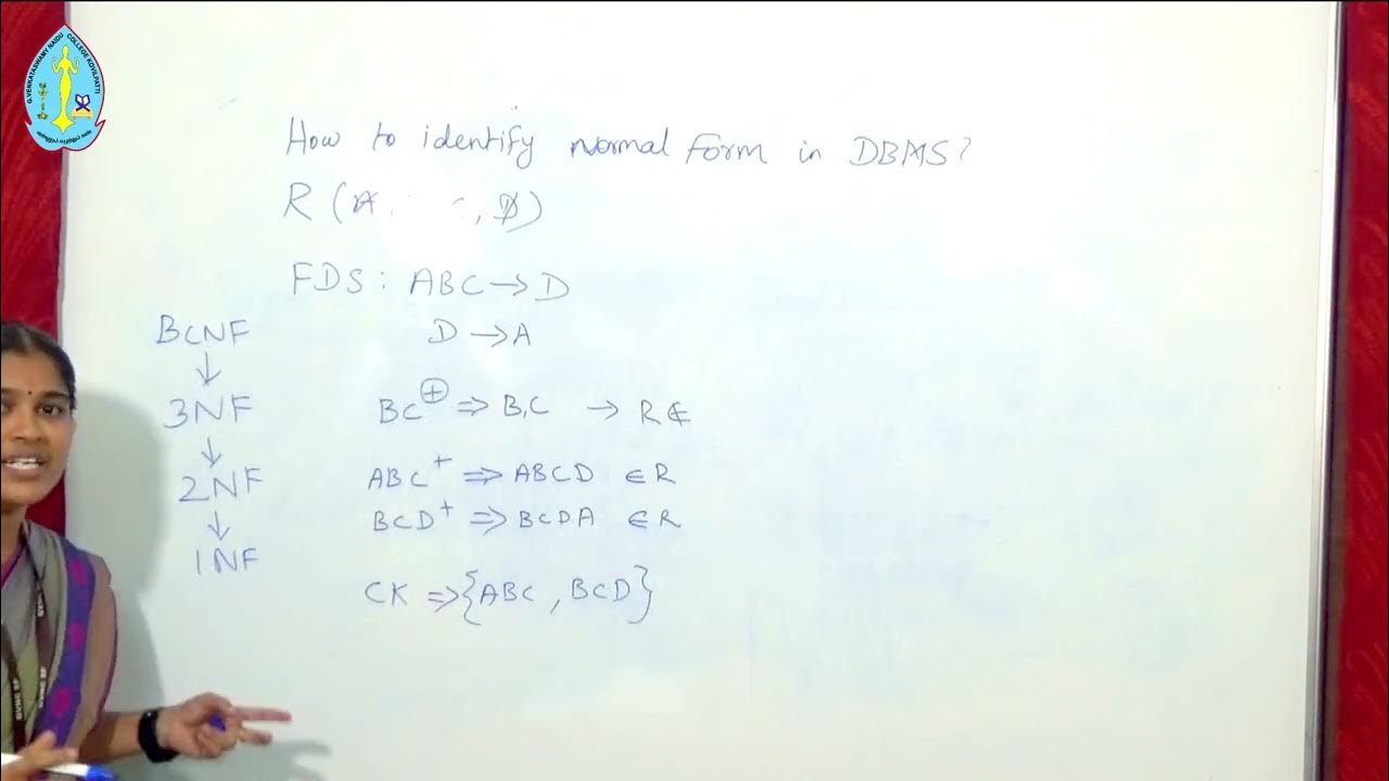 How to find the normal form? - DBMS | UGC NET & GATE | Computer Science UGC Paper 2 - YouTube