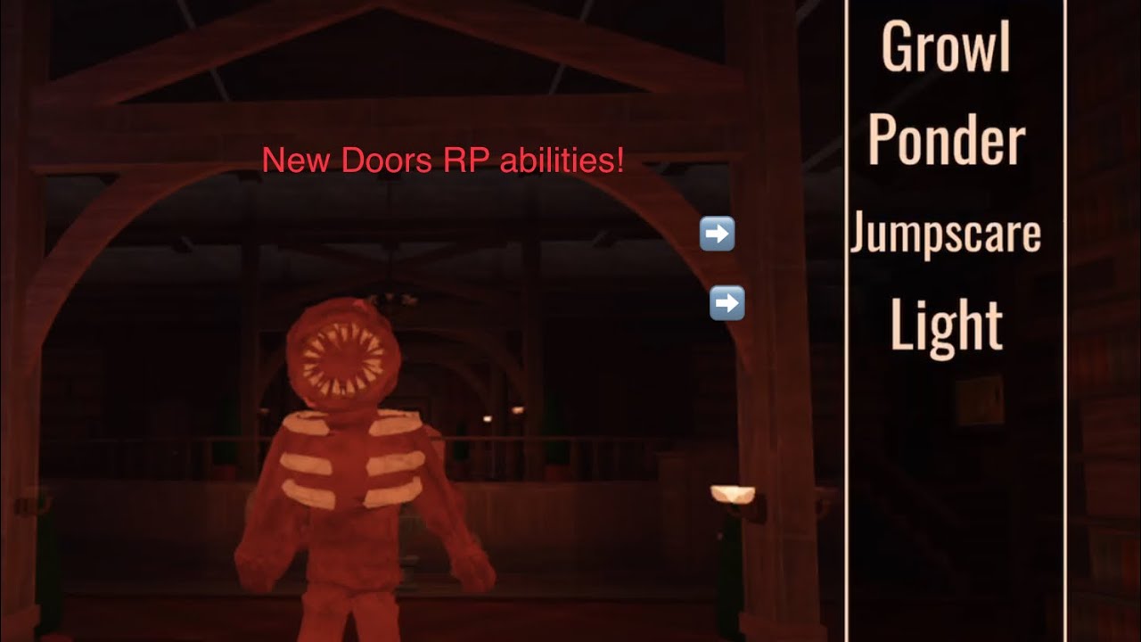 Doors RP New Abilities! - YouTube