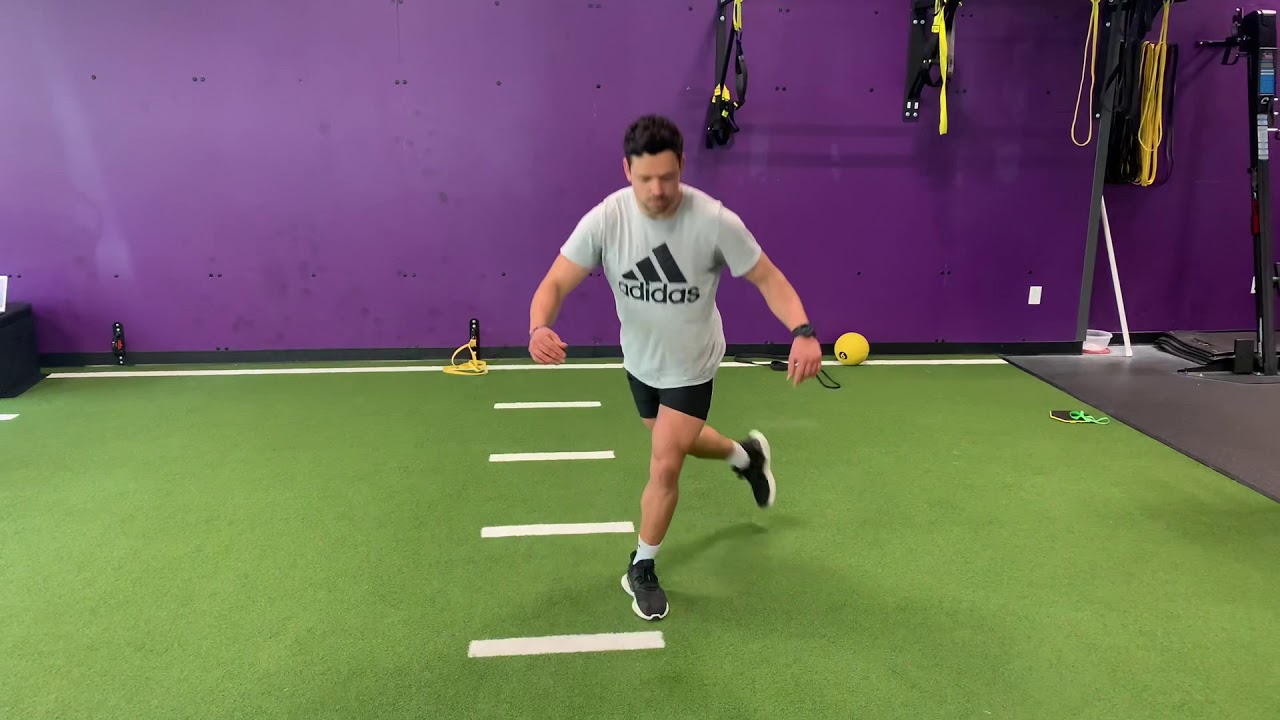 Drop Step Lunge to Side Lunge - YouTube