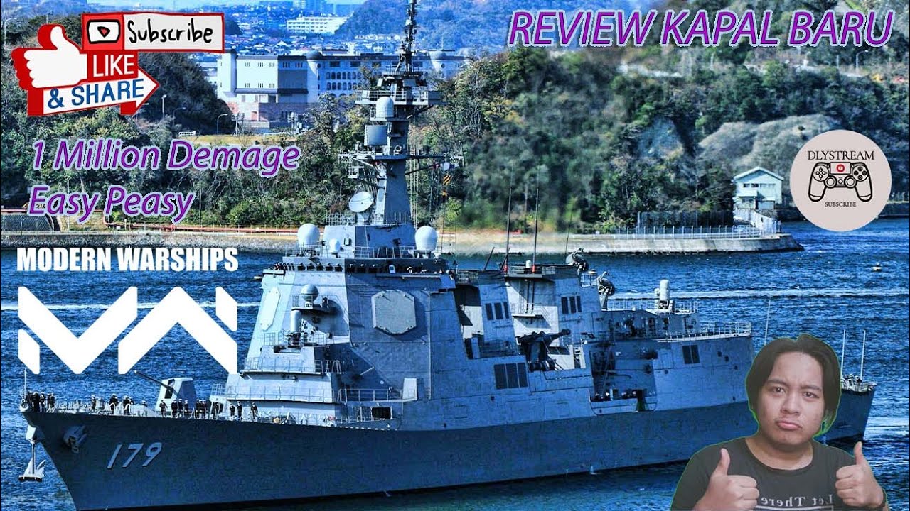 Review Pertama kali Kapal Baru JS Maya (DDG-179) Destroyer Over Power ...