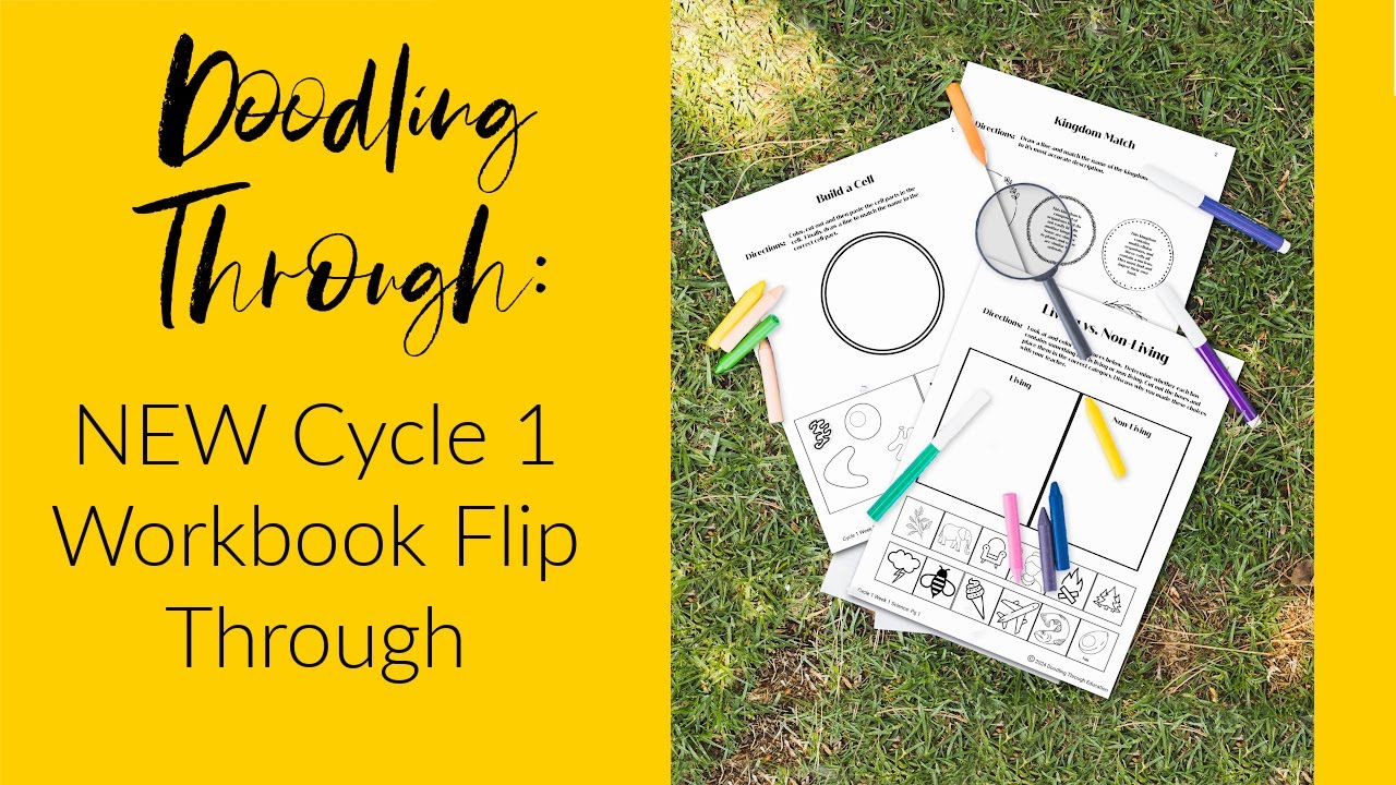 NEW Cycle 1 Doodling Through Education Workbooks: Release Announcement ...