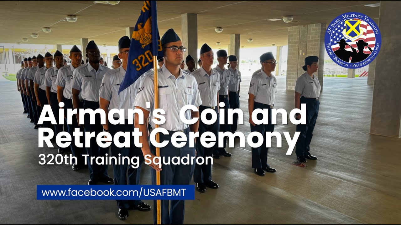 320th Training Squadron Airman's Coin and Retreat Ceremony -- May 3 ...