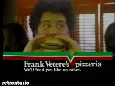 Frank Vetere's Pizzeria 1980 - YouTube