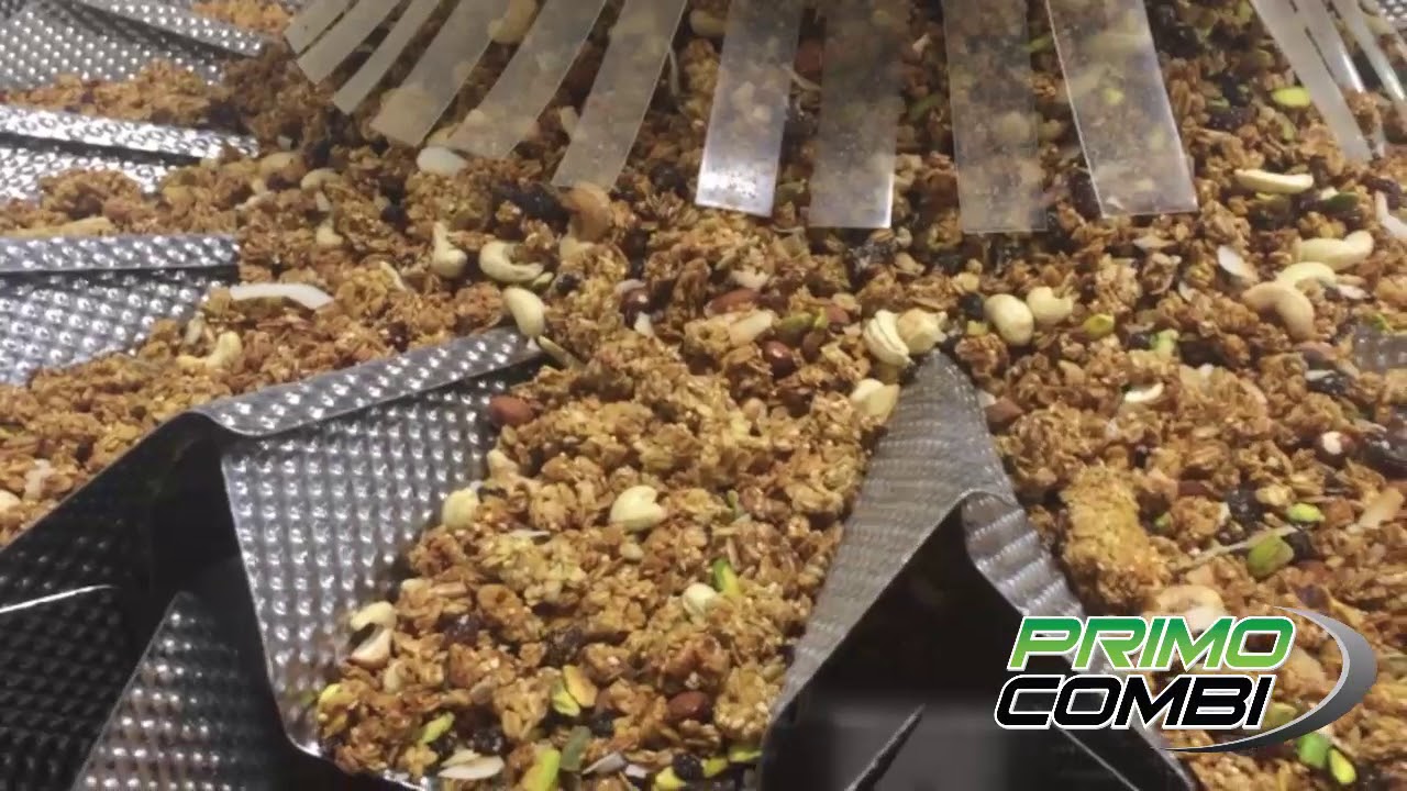 Packaging Granola into Pre-made Stand-up Pouches - PrimoCombi with ...