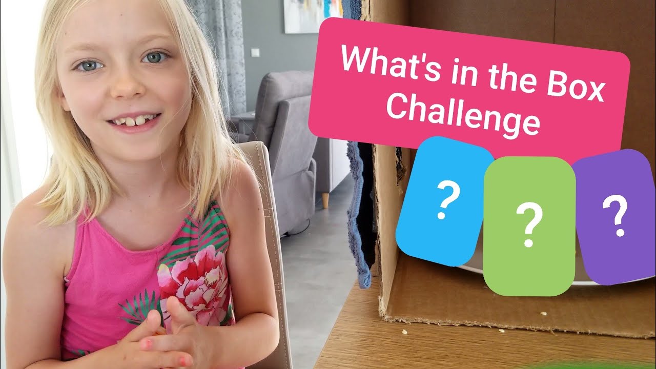 What's in the Box? Kid Friendly Guessing Game #whatsinthebox - YouTube