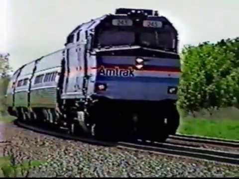 The BEST Old School Amtrak K5LAs - YouTube