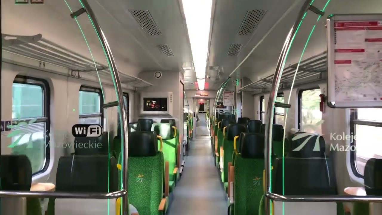 PRZEJAZD EN57AL KOLEJE MAZOWIECKIE. WARSZAWA ZACHODNIA - PRUSZKÓW - YouTube