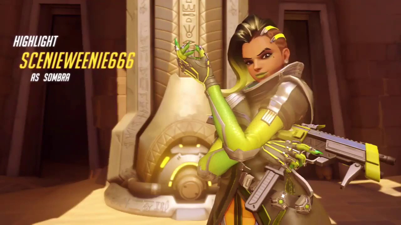 Overwatch sombra plays and highlights - YouTube