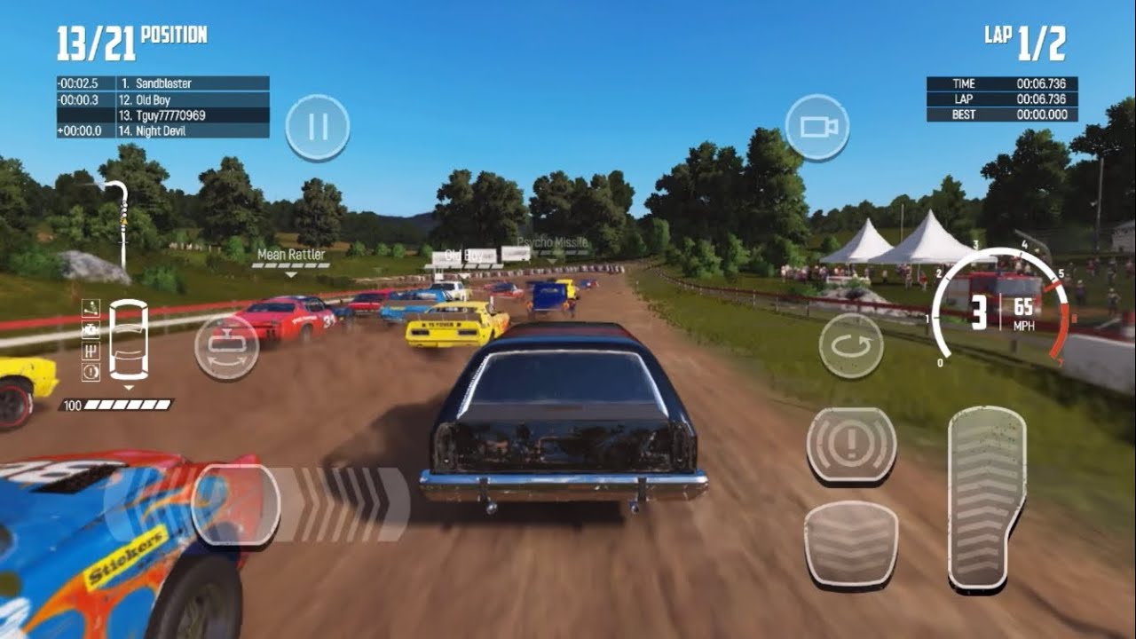 Wreckfest - iOS Gameplay - YouTube