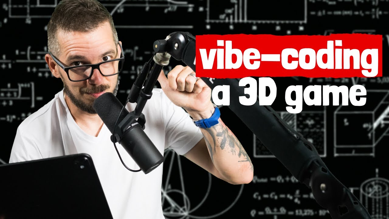 Building a 3D shooter game using AI alone (vibe-coding) - YouTube