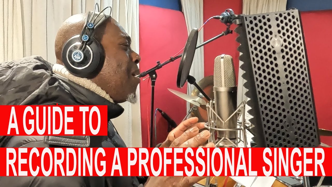 How a PROFESSIONAL Singer PERFORMS in a Home Recording Studio - YouTube