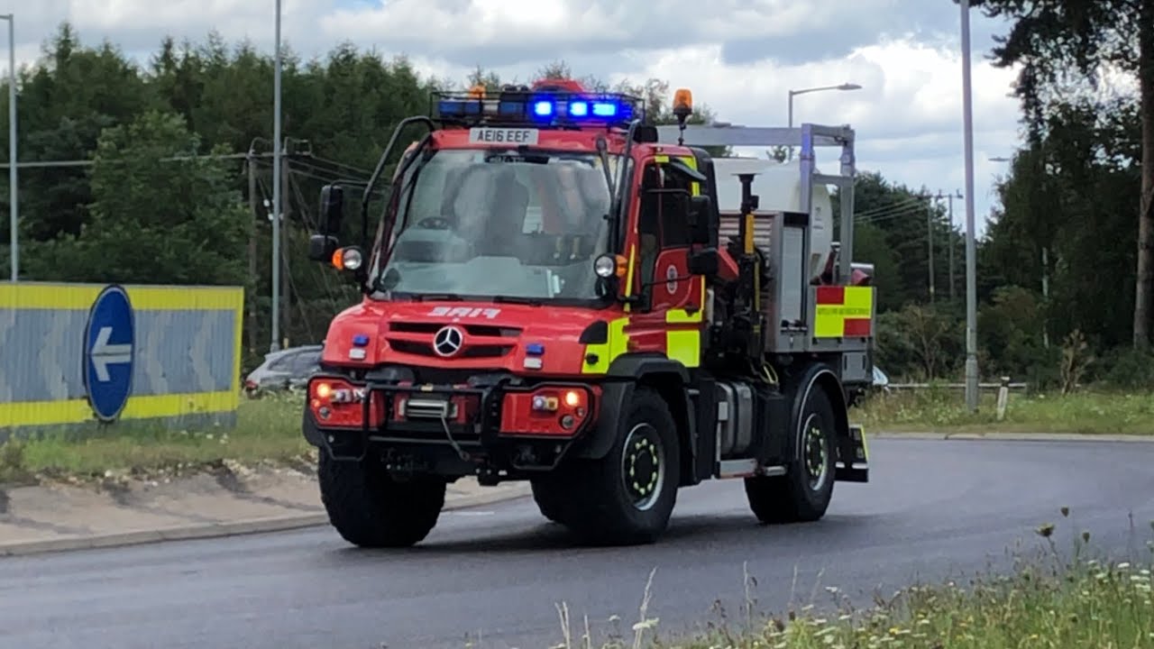 MOBILE INCIDENT: Suffolk Fire & Rescue Responding - Thetford Firing ...