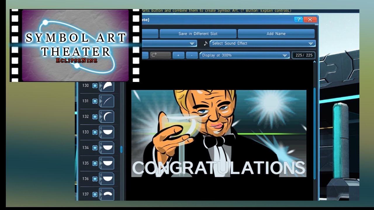 PSO2 Symbol Art Theater: Gatsby - YouTube