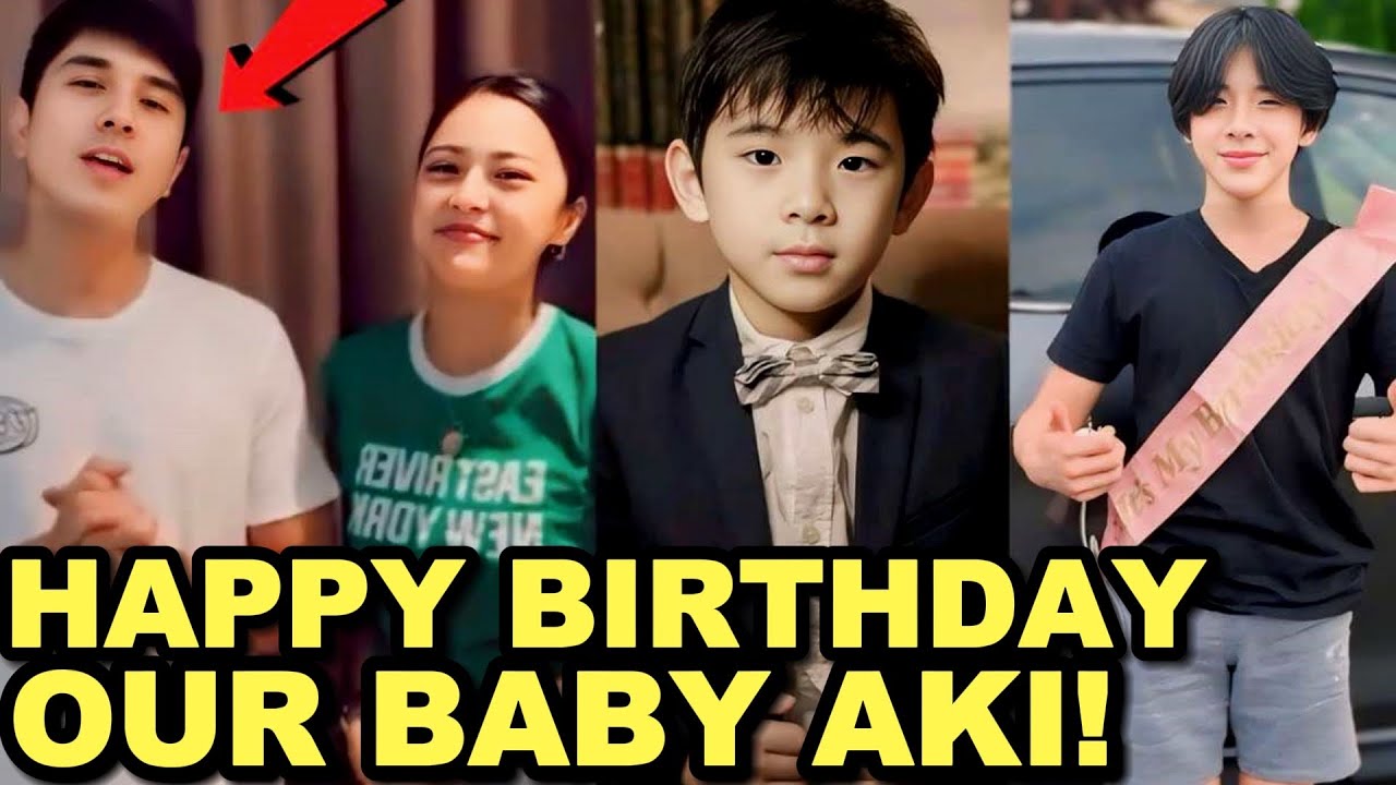 😍Kim at Paulo, sabay BUMATI sa BIRTHDAY ng anak ni Paulo na si Aki ...