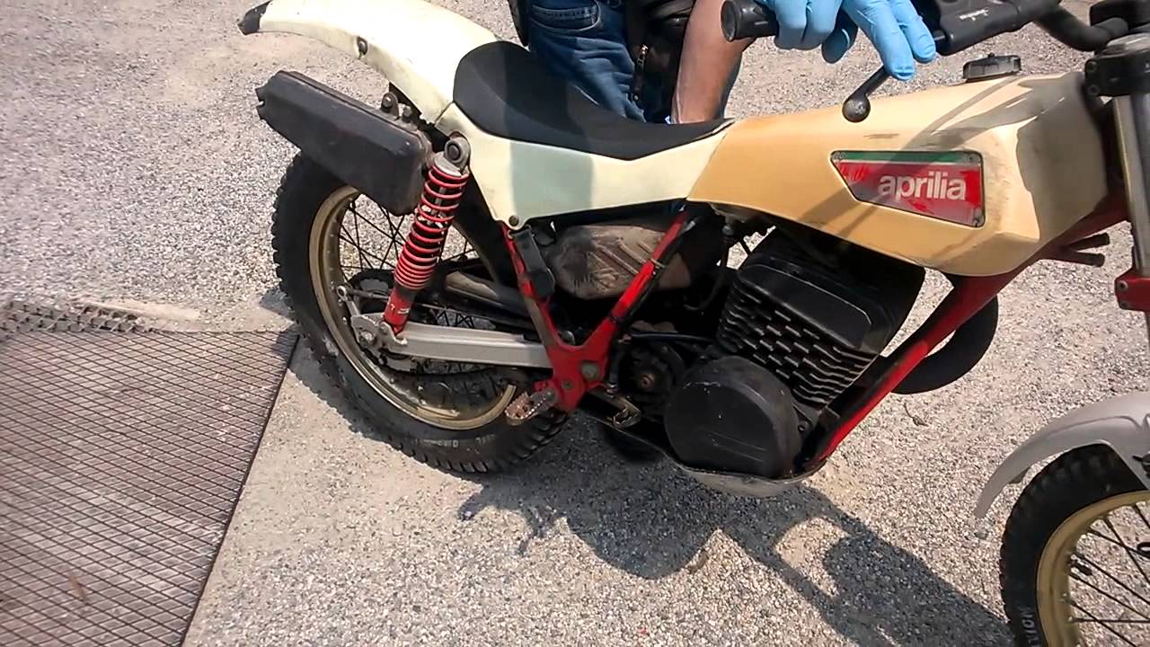 Trial 250 2t Aprilia - YouTube
