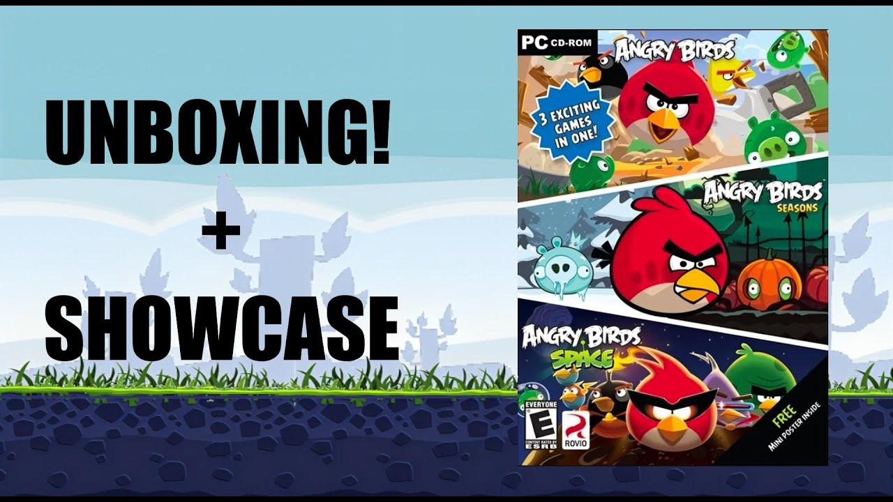 Angry Birds CD PACK / UNBOXING + SHOWCASE - YouTube
