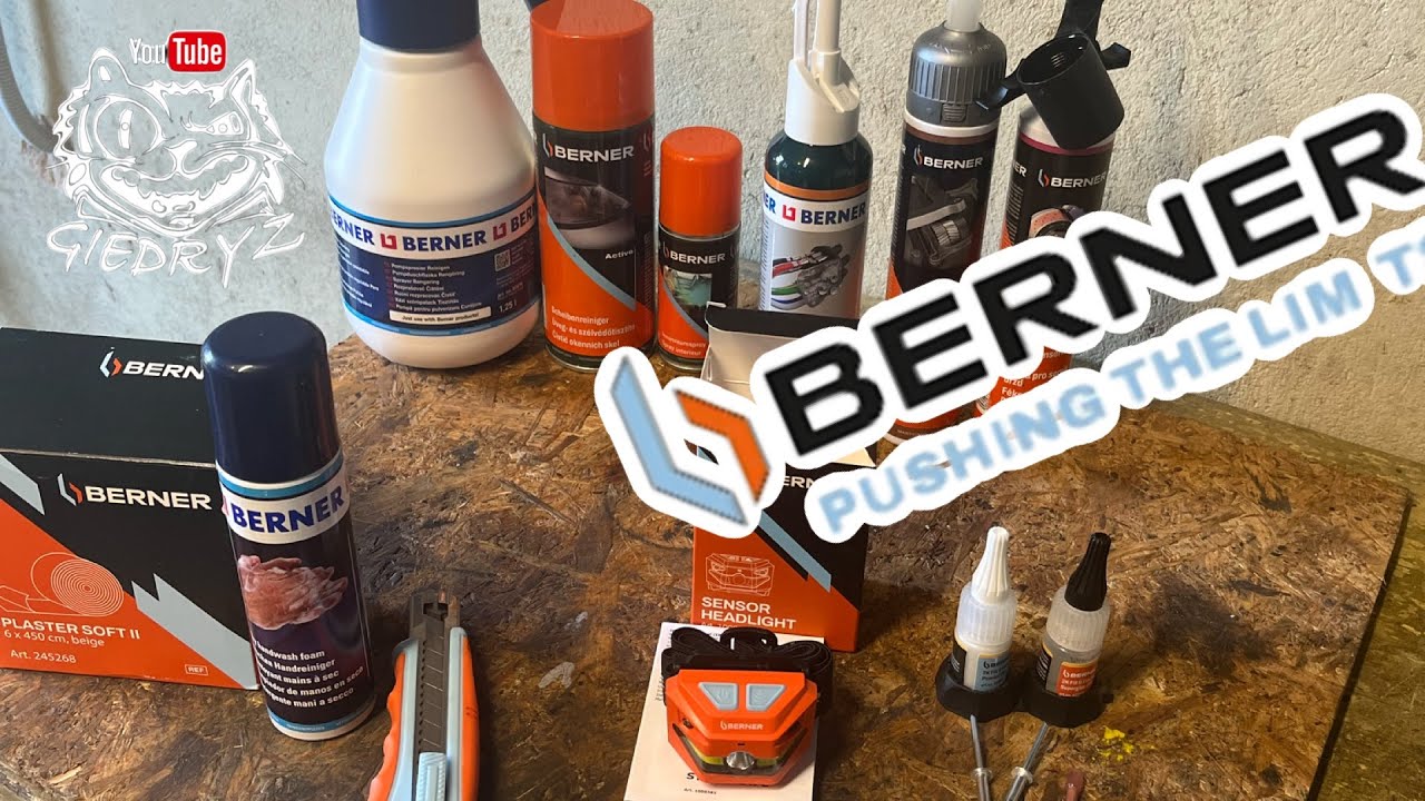 Keletas BERNER produktų Jūsų veiklom | 2024 08 18 - YouTube