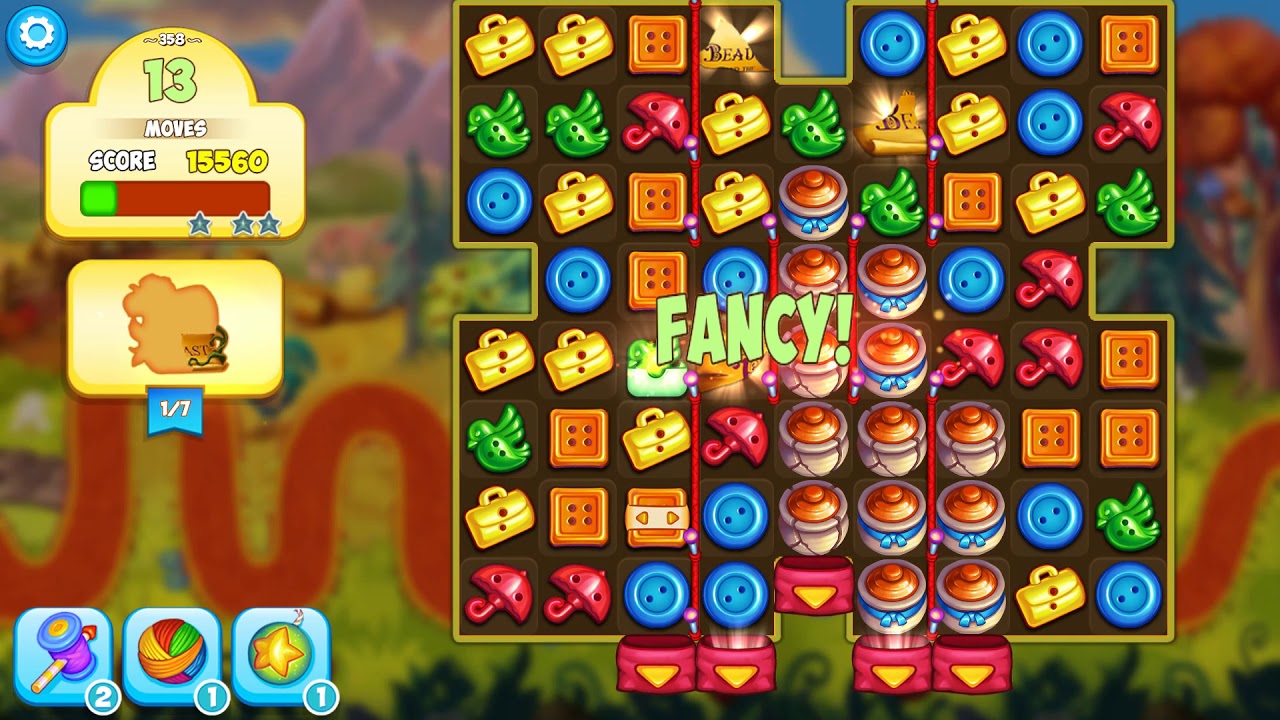 FANCY BLAST LEVEL 358 (NO BOOSTERS!) - YouTube