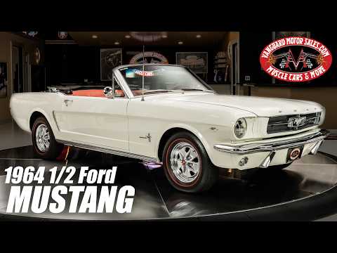 1964 1/2 Ford Mustang Convertible For Sale Vanguard Motor Sales #5602