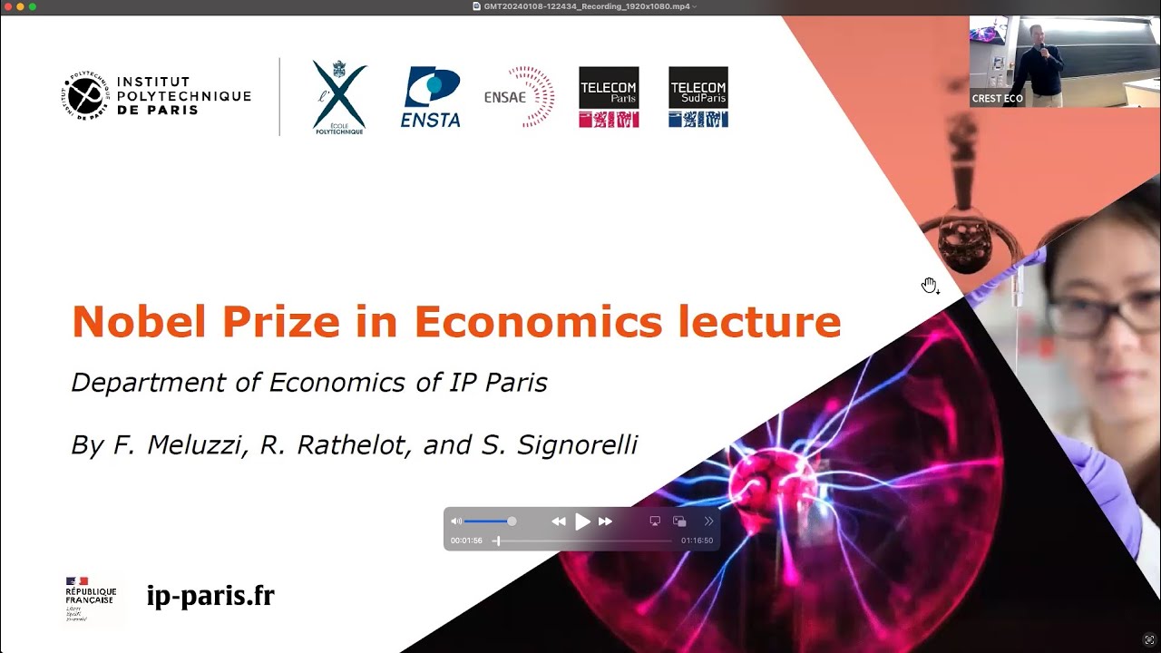 IP Paris Econ Nobel Prize 2023 - YouTube