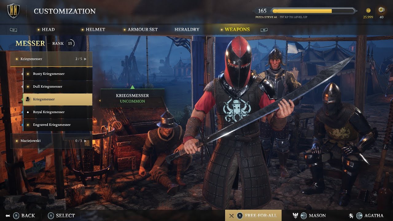 The Messer is the deadliest weapon in Chiv 2 - YouTube