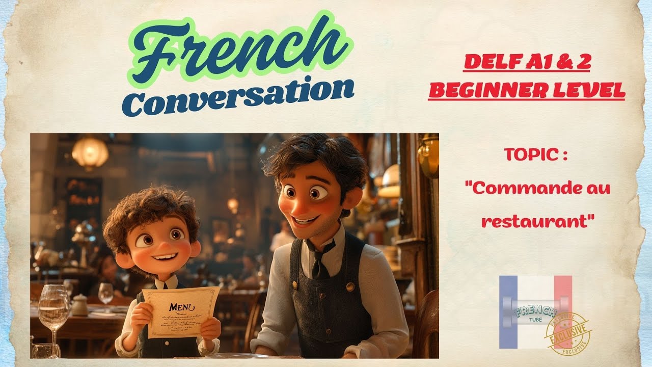 Simple French Conversations (A1) for Beginners | Improve Listening ...