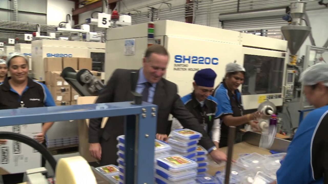 SISTEMA® New Zealand Prime Minister John Key Opens New Factory - YouTube