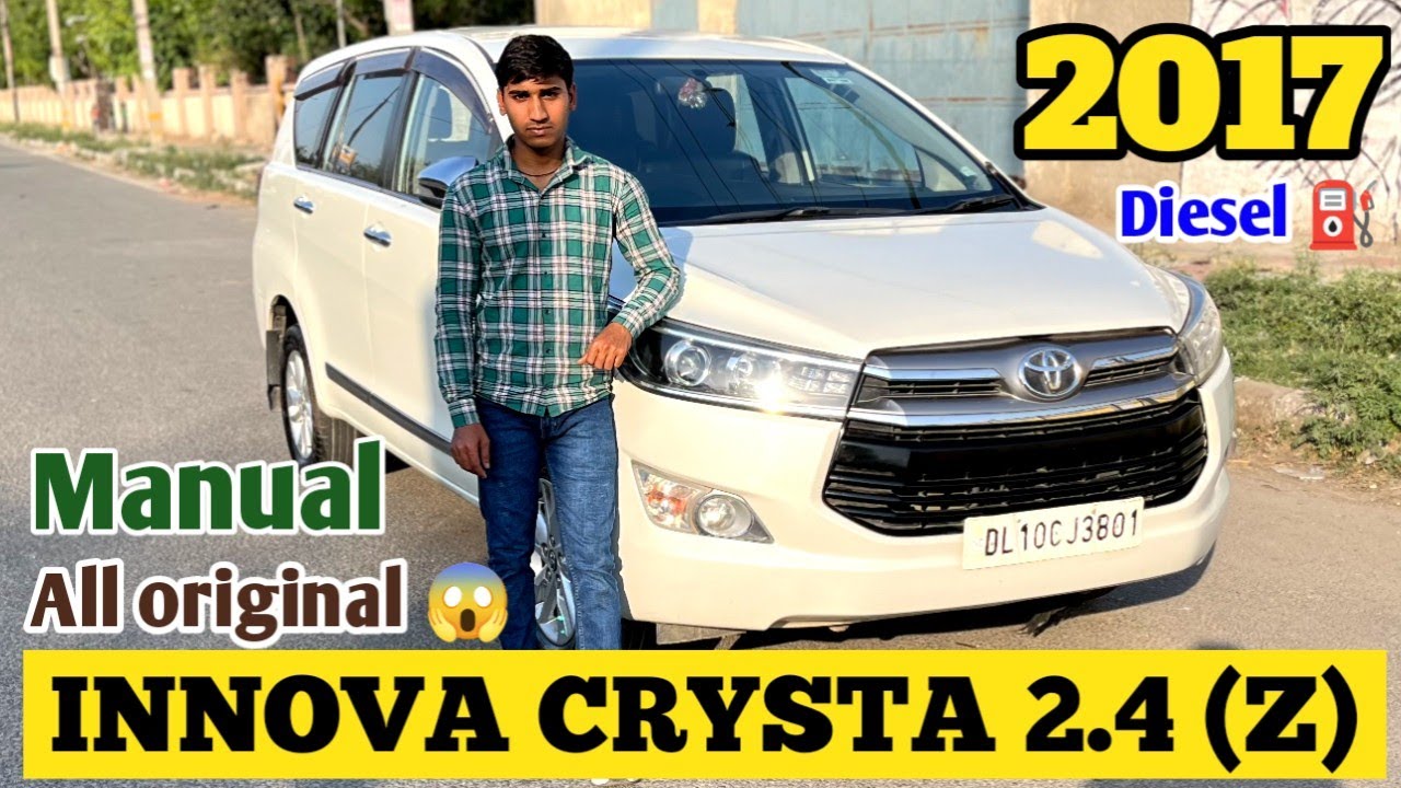 2017 Innova crysta Z in challenging Price 🔥 | second hand innova crysta ...