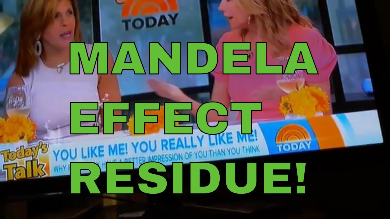 SALLY FIELD MANDELA EFFECT "You like me" quote residue on Today Show ...