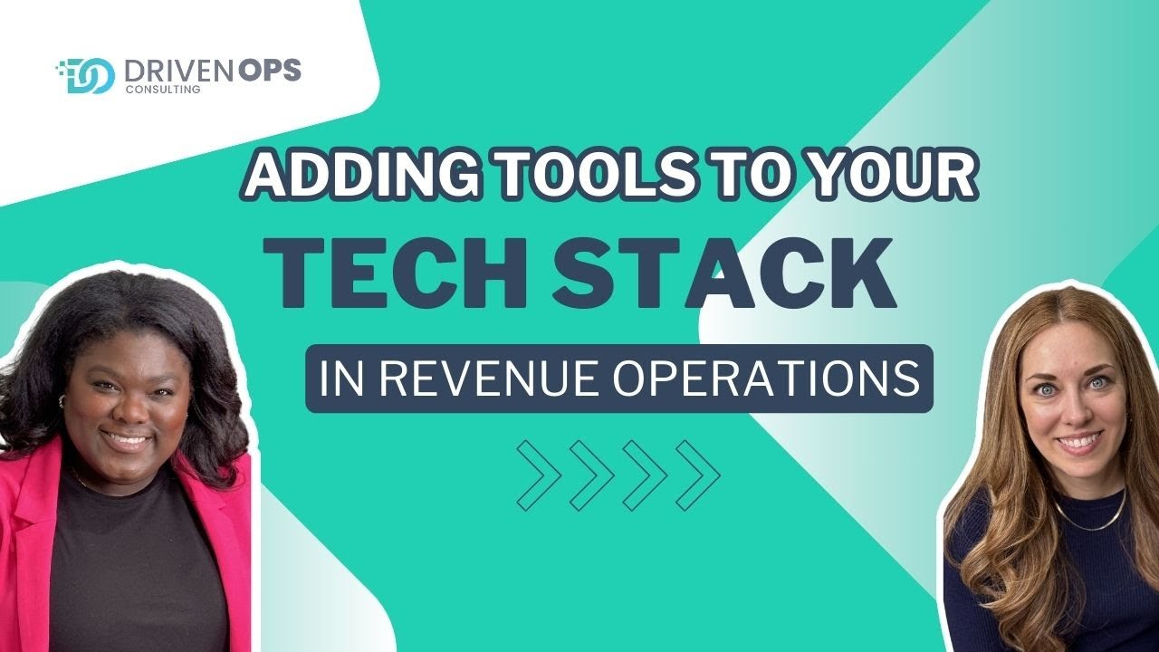 Ep. 2 - Adding Tools To Your Tech Stack in Revenue Operations - YouTube