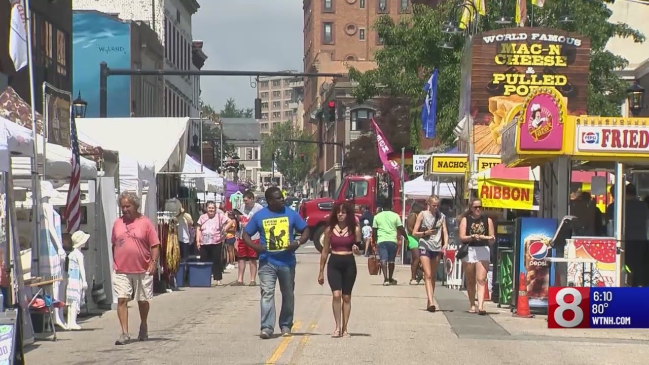 Sailfest returns to New London with fireworks, more - YouTube