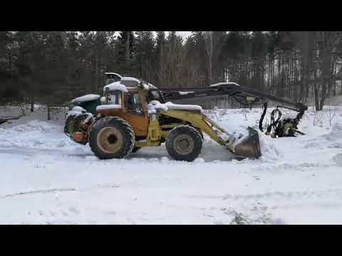 "Vinku" Valmet 1203 Comprex ahtimella - YouTube
