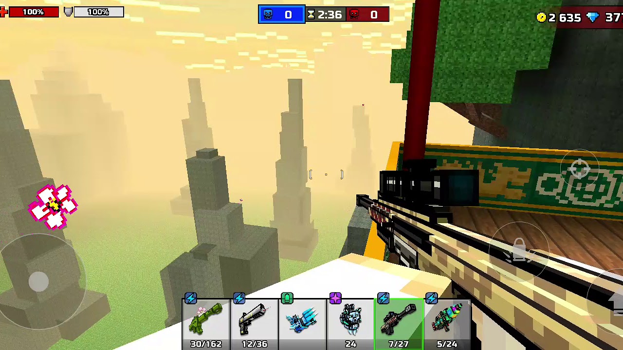 New map for pixel gun(android) release - YouTube