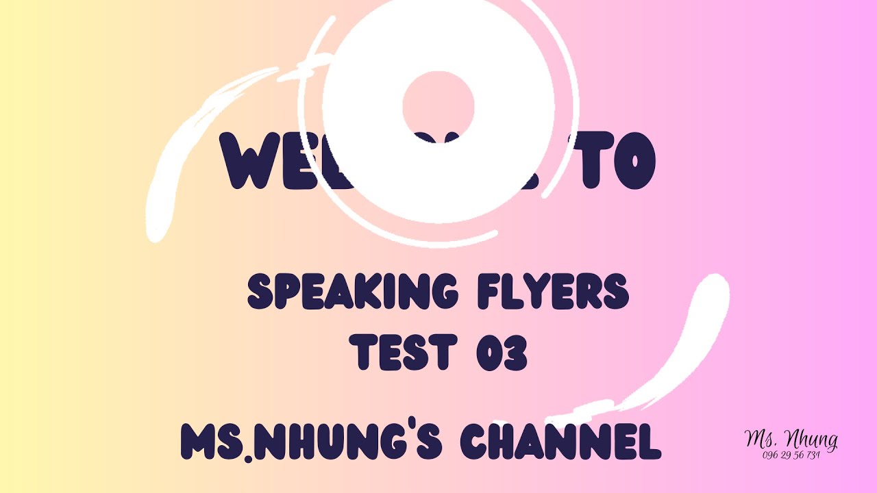 Flyers - Speaking Test 03 Story Key - YouTube