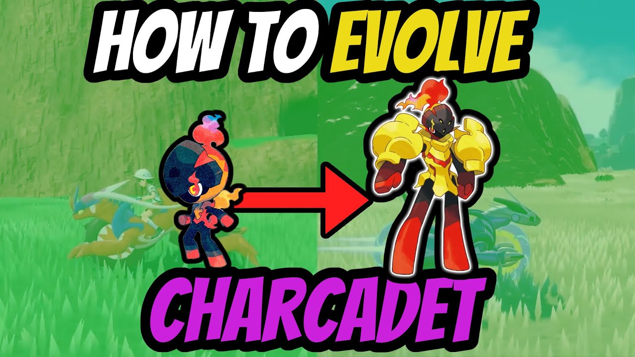 How to Evolve CHARCADET in Pokemon Scarlet - YouTube