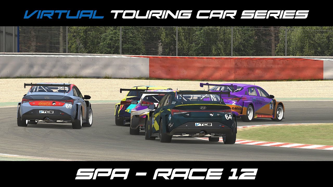 Virtual Touring Car Series | Race 12 - Spa | Season 2 - YouTube