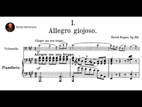 David Popper - Suite for Cello and Piano, Op. 69 (1897) - YouTube