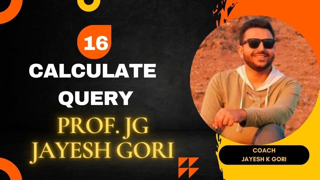 Access 16 CALCULATE QUERY - YouTube