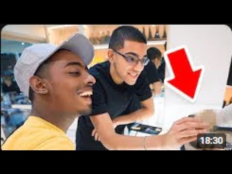 N3on Buys Make A Wish Kid His DREAM WATCH! - YouTube