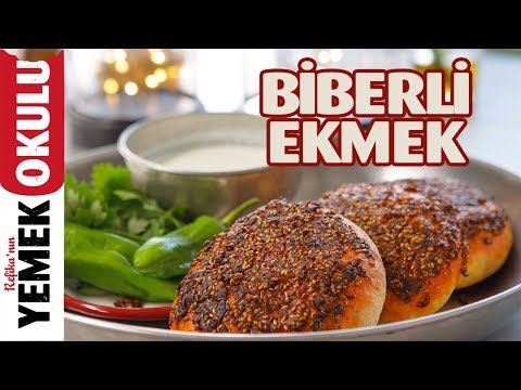 Meşhur Biberli Ekmek (Acılı Ekmek) Tarifi | İftara Kolay Ekmek Tarifi | Burak’ın Ekmek Teknesi