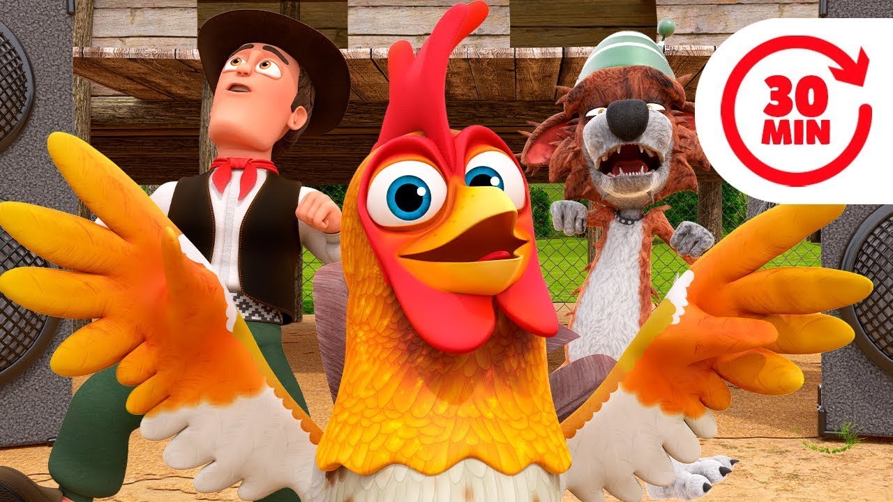 El Gallo y Más Canciones De La Granja de Zenón | El Reino Infantil ...