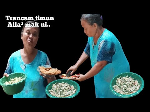 MASAK E KESIANGAN - MENU HARI INI TERANCAM TIMUN ALA MAK NI.. - YouTube