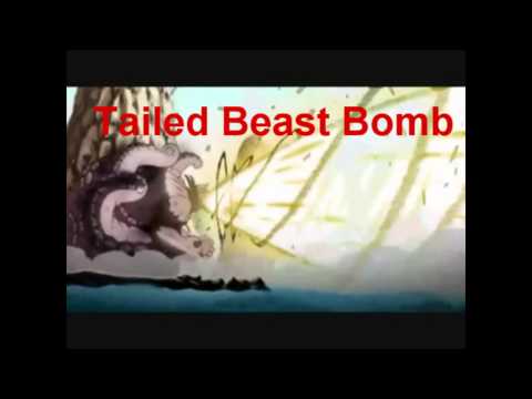 Killer Bee's Tailed Beast Bomb - YouTube