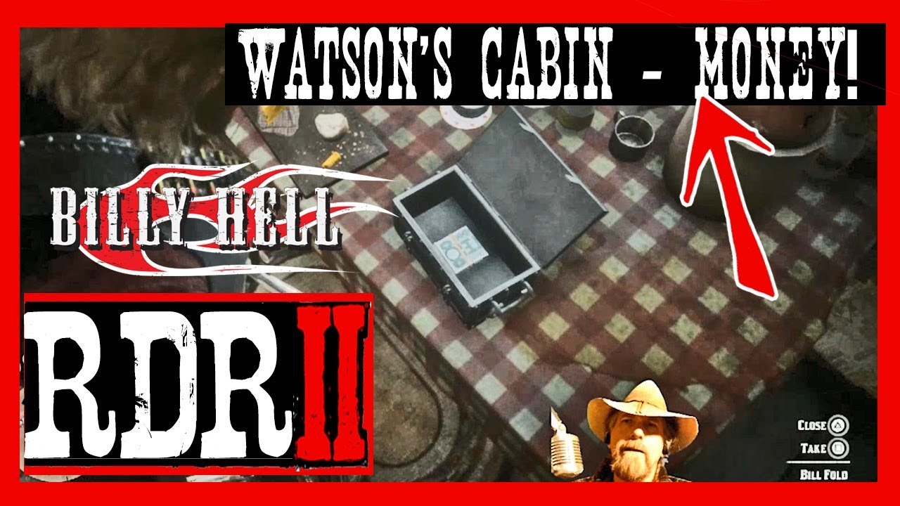 Red Dead Redemption 2 - Watson's Cabin Part 2 - Money! - YouTube