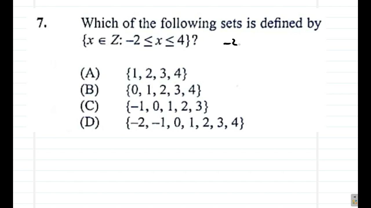 CSEC Mathematics Paper 1 July 2021 Question 7 - YouTube