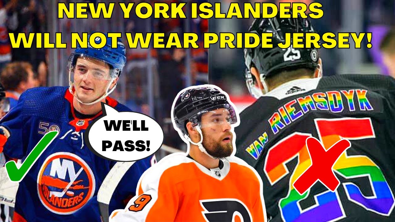 New York Islanders WILL NOT Wear LGBTQ PRIDE NIGHT Jerseys & Tape! Woke ...