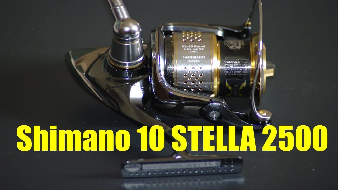 Shimano reel 10 STELLA 2500 From JAPAN - YouTube