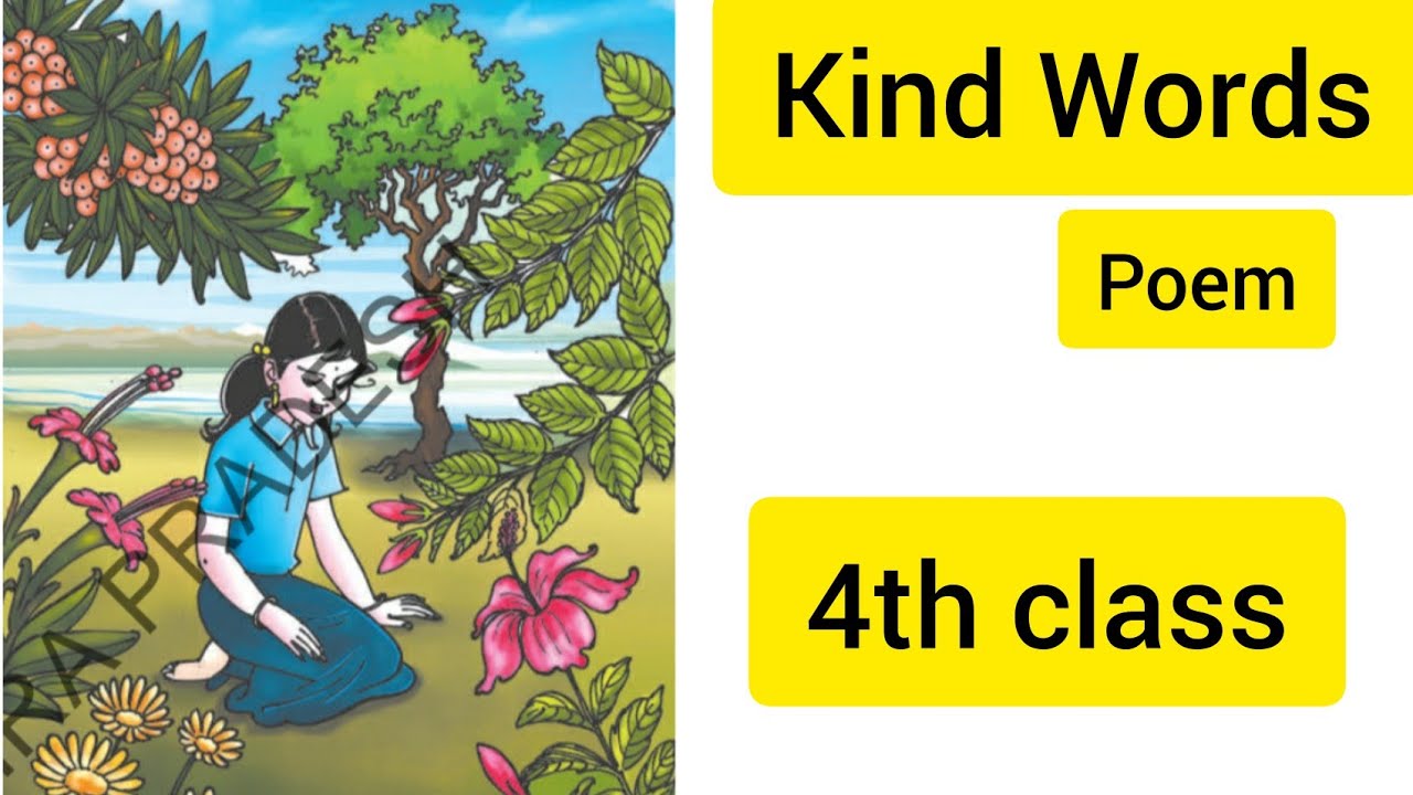 Kind Words Poem 4th Class English Reader AP New Syllabus PVVSongs kind-words-poem-4th-class-english-reader-ap-new-syllabus-pvvsongs